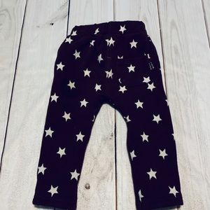 Bottoms | Burgundy Star Pants | Poshmark